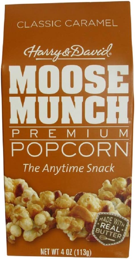 Amazon.com: Harry & David Moose Munch Premium Popcorn 24 oz Holiday Drum