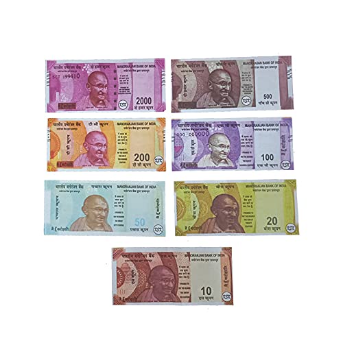 Sunshine Creation Dummy Currency Notes for Kids To Help Them Learn ...