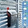 Galvanized Steel Folding Wall Mount Mailbox Flag, 180° Rotating Mailbox ...