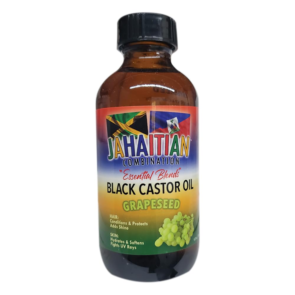 Amazon.com : Jahaitian Combination Jamaican Haitian Black Castor Oil ...