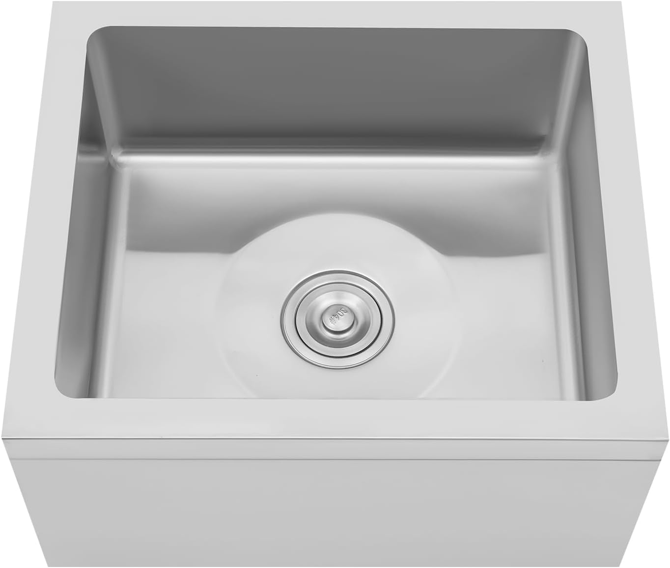 Mustee 63Mmop Sink Colorfast Marbleized Finish, White - Plumbing ...