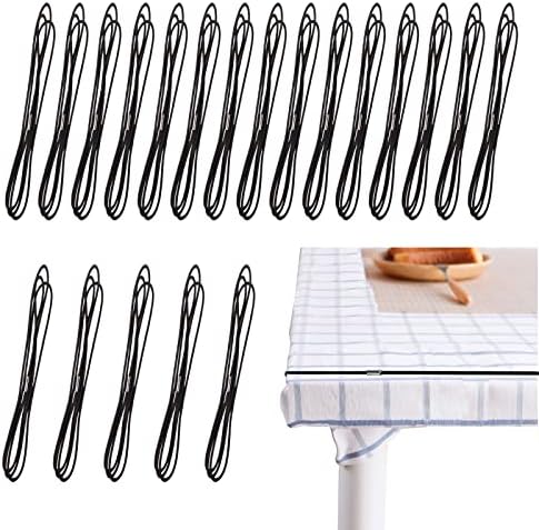 20Pcs Bungee Grips Elastic Bands Tablecloth Strap Band Table Bungees to ...