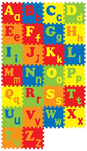 Sunta Alphabet Puzzle Mats Aa Zz, Multi Color (88 Pieces) : Amazon.in ...