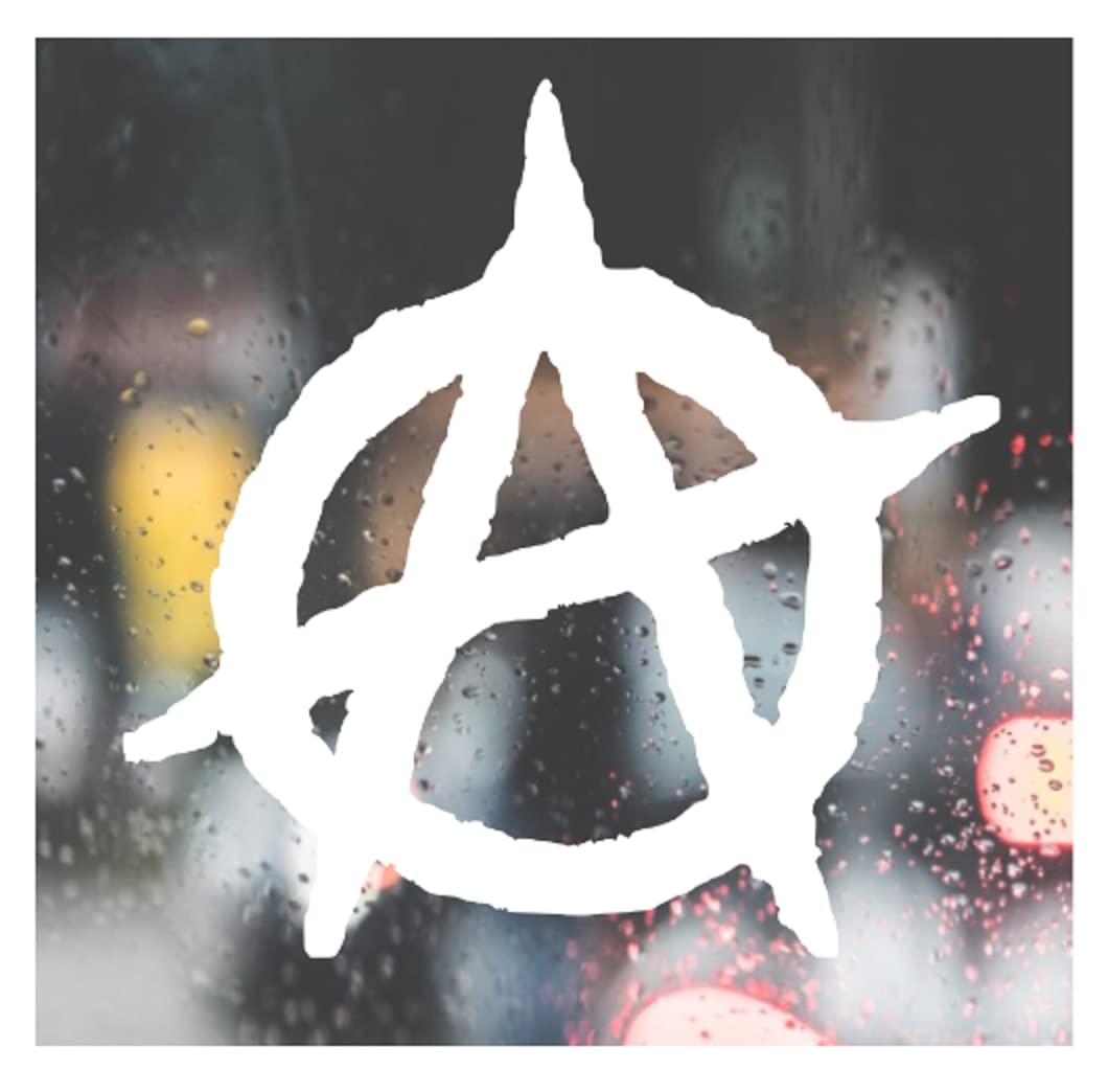 Amazon.com: LWL Design Custom Decal for Anarchy Symbol Vinyl Die Cut ...