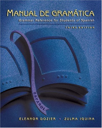Amazon.com: Manual de gramatica: Grammar Reference for Students of ...