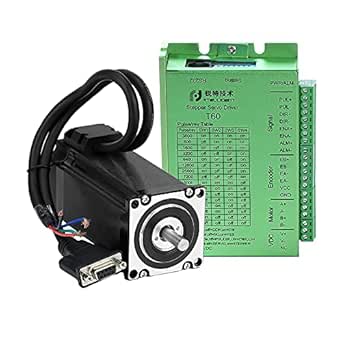 RTELLIGENT Nema 23 Closed Loop Stepper Motor and Driver Kit 2 Phase 3.0NM 4.0A 57 * 57 * 119mm ...