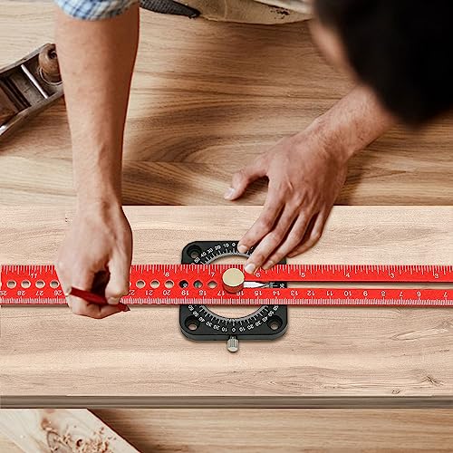 Snapklik.com : 5 In 1 Woodworking Circular Drawing Tool, T Ruler ...