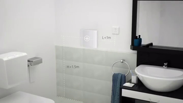 Watch VTRONIC Wall Mounted Ductless HEPA Ventilation Fan with Carbon ...