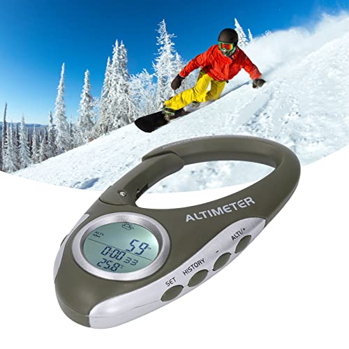 Digital Altimeter Barometer, Multifunctional Barometer Altimeter ...