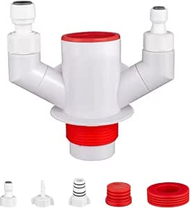 Amazon.com: Kitchen Sink Drain Connector Innovative Backflow Prevention ...