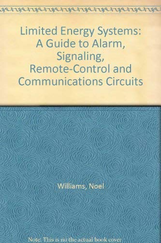 Buy Limited Energy Systems: A Guide to Alarm, Signaling, Remote-Control ...