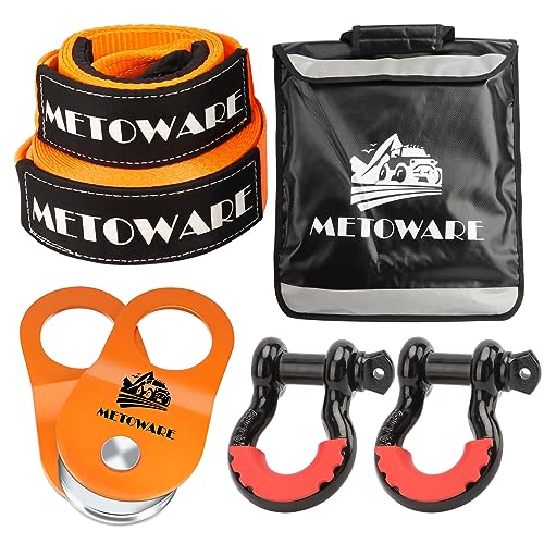 Snapklik.com : Offroad Recovery Kit - 3 X8 Tree Saver, 3 X20 Tow Strap ...