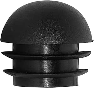 Amazon.com: ACNMGDF Black Plastic Chair Leg Inserts, Round End Caps for ...