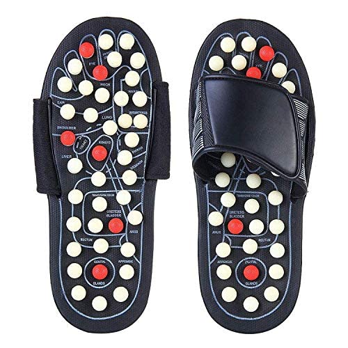 VATTU Yoga Acupressure Paduka Slippers Magnetic Therapy Massager Sandal ...