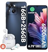 OSCAL Modern 8 Smart Phone, 16GB+256GB ROM/ 1TB TF, Android 13 ...