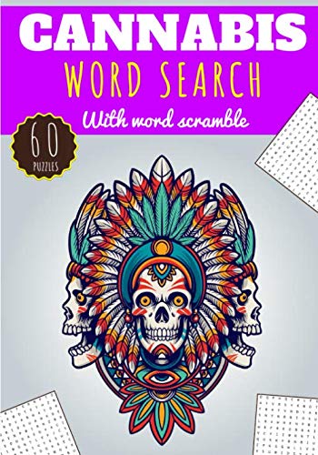 Cannabis word search: Challenging Puzzle, Activity book For adults | 60 ...