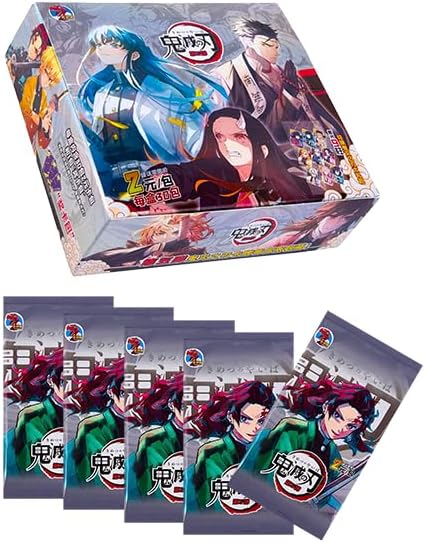 Amazon.com: Anime Trading Cards: Demon Slayer collectable Trading Cards ...
