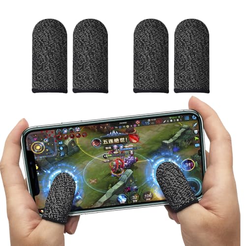 Amazon Best Sellers: Best Cell Phone Gaming Finger Sleeves