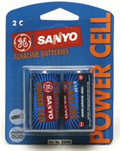 Sanyo Batteries SEC-AC2C Alkaline Battery - Retail Pack : Amazon.ca: Health & Personal Care