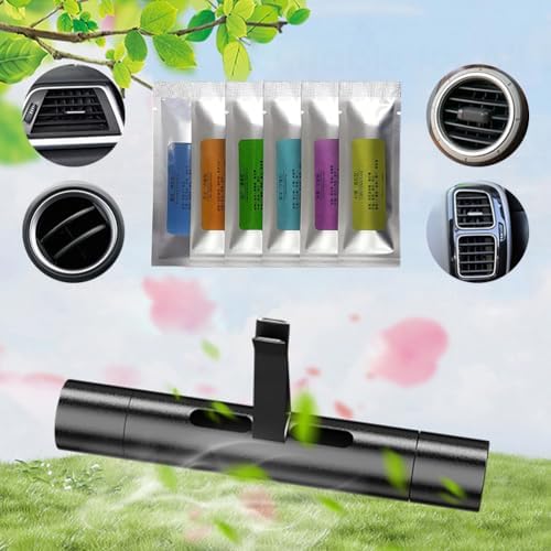 BUYGOO Désodorisant pour Voiture 5 bâtons d'arôme Solide avec ...