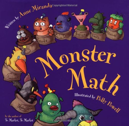 Amazon.com: Monster Math: 9780152018351: Miranda, Anne, Powell, Polly ...