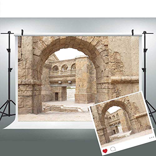 LUCKSTY, Ancient Jerusalem Buildings Backdrop, 7x5ft, Roman - Want It All
