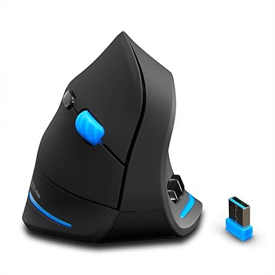 TRELC Gaming Mouse with 5 D Rocker, Ergonomic Mouse with 10000 DPI/11 ...