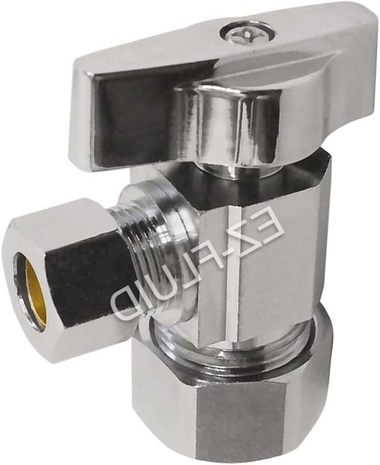 EZ-Fluid Heavy Duty 1/2" Nom. Comp (5/8" OD Comp) x 3/8" OD Comp ...