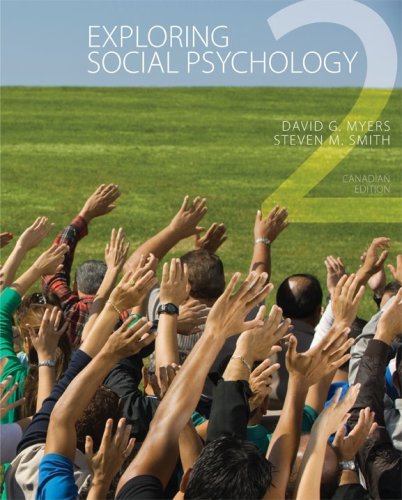 Exploring Social Psychology, Second CDN Edition: David G. Myers ...