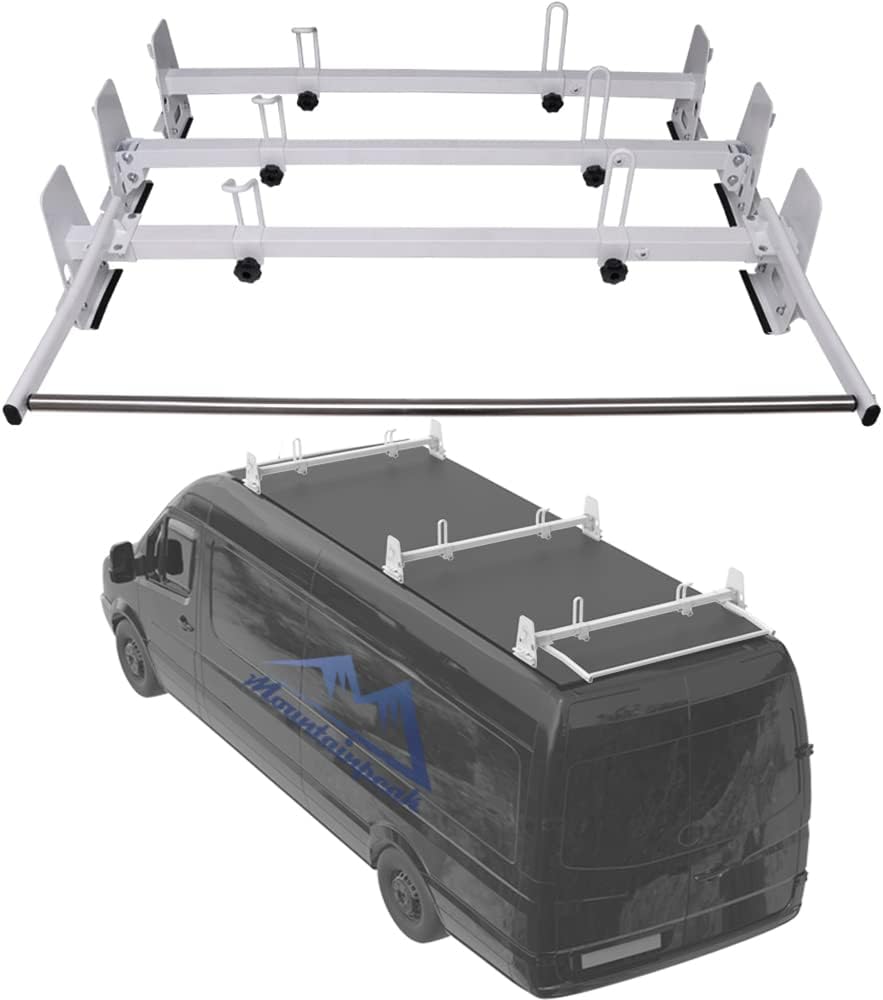 Amazon.com: Aluminum Van Ladder Rack - GMC Savana, Chevy Express ...