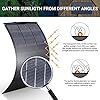 ALLPOWERS SF200 200W Flexible Solar Panel with IP68 Waterproofing ETFE ...