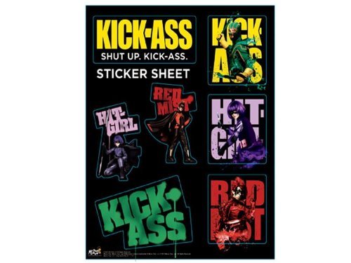 Amazon.com: Mezco Kick-Ass Sticker Sheet : Toys & Games