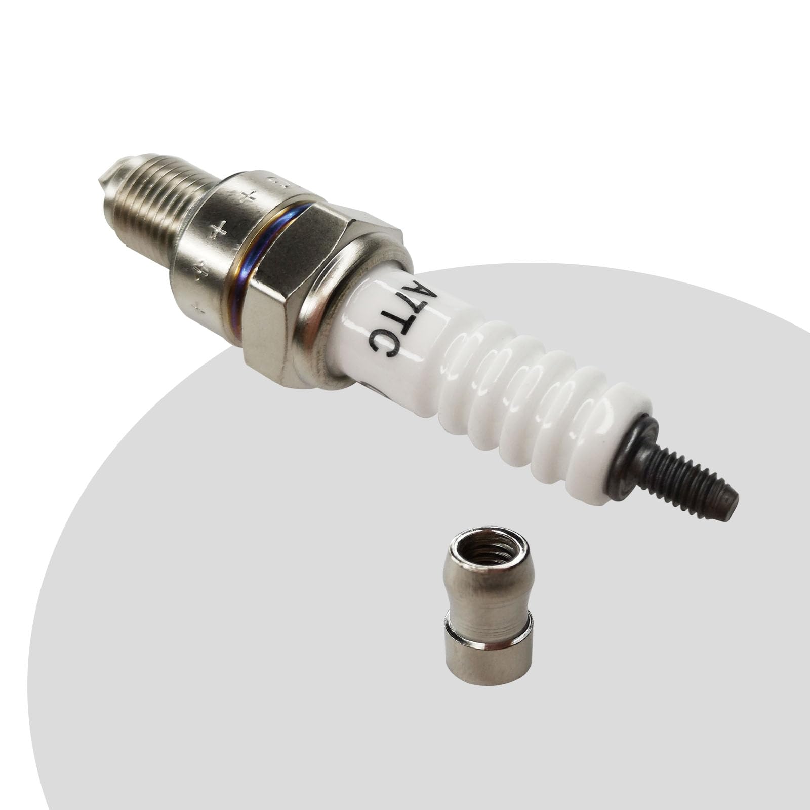 Snapklik.com : GY6 Racing Ignition Coil A7TC Spark Plug For 50cc 125cc 150cc 110cc 80cc 90cc ...