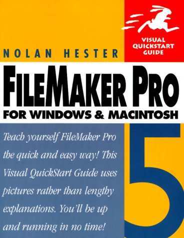 Amazon.com: FileMaker Pro 5 for Windows & Macintosh (Visual QuickStart ...