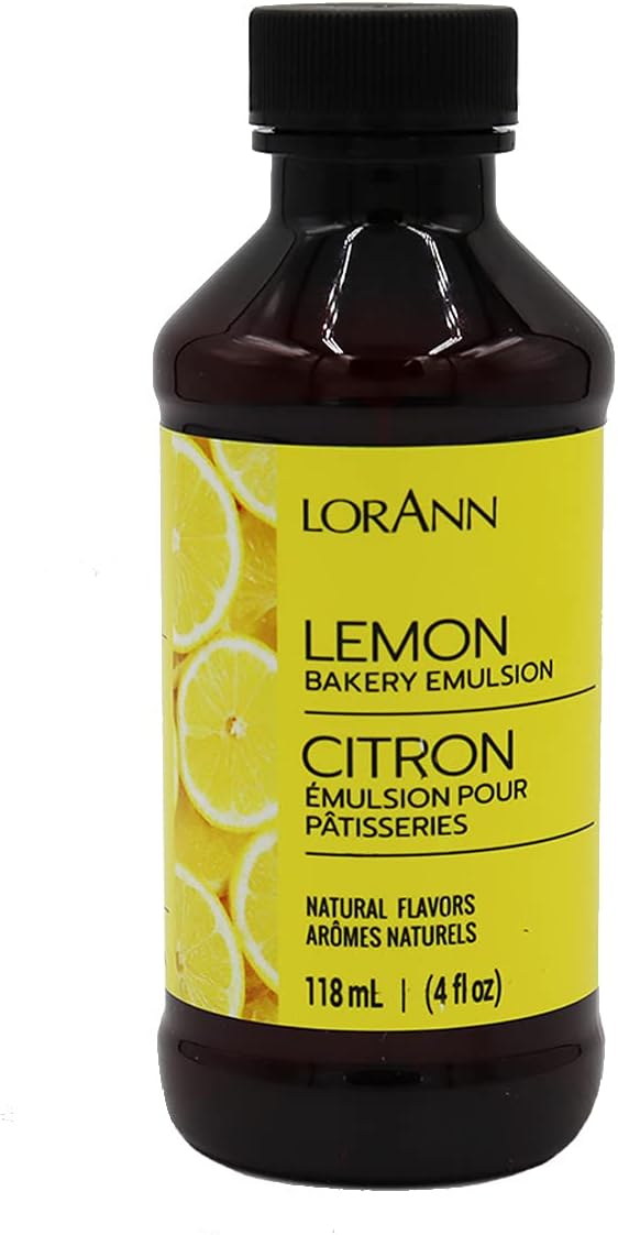 Amazon.com: Lorann Oils Lemon Bakery Emulsion: Tangy Lemon Essence ...
