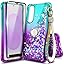 Amazon.com: WDHD Compatible with Samsung Galaxy S24-FE Case Crystal Gem | Glitter Floating ...