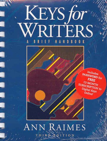 Keys for Writers : A Brief Handbook: Ann Raimes: 9780618192076: Amazon ...
