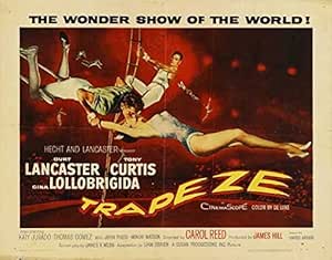 Amazon.com: Trapeze Poster Movie B 11 x 14 Inches - 28cm x 36cm Burt ...