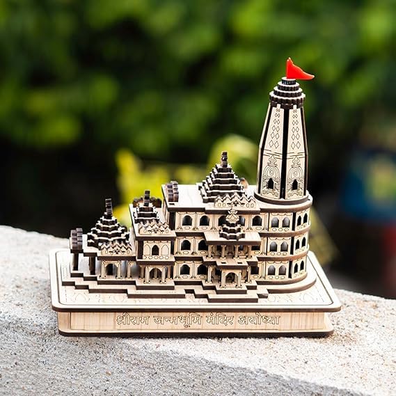 Religious Ayodhya Ram Mandir Model for car,ram mandir ayodhya Model 3D ...