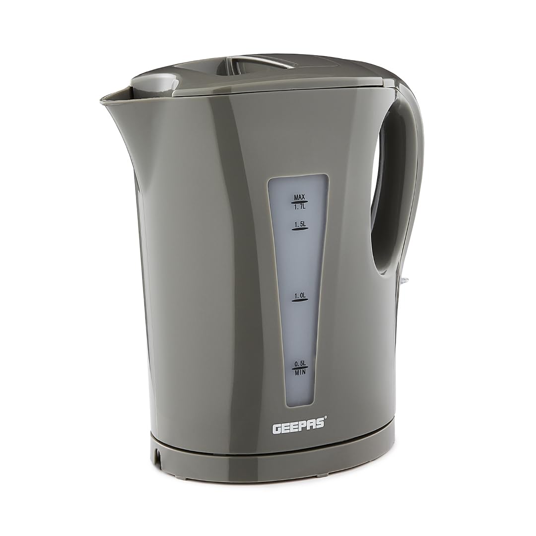 Geepas Electric Kettle, 2200W | Boil Dry Protection & Auto Shut Off | 1 ...