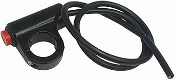 Amazon.com: 22mm Motorcycle Double Flash Switch Warning Emergency ...