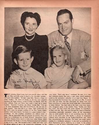 Bob Hope Clipping Magazine photo 8x10 1pg orig J11072 at Amazon's ...