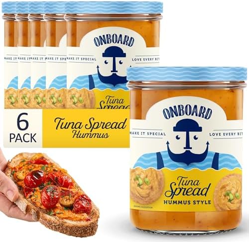 Amazon.com : ONBOARD Yellowfin Assorted Tuna Spread 3 Pack 7.1 oz Jars ...
