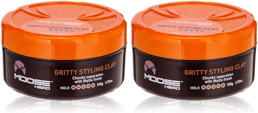 Moosehead Gritty Styling Clay 100g (Pack of 2) : Amazon.co.uk: Beauty