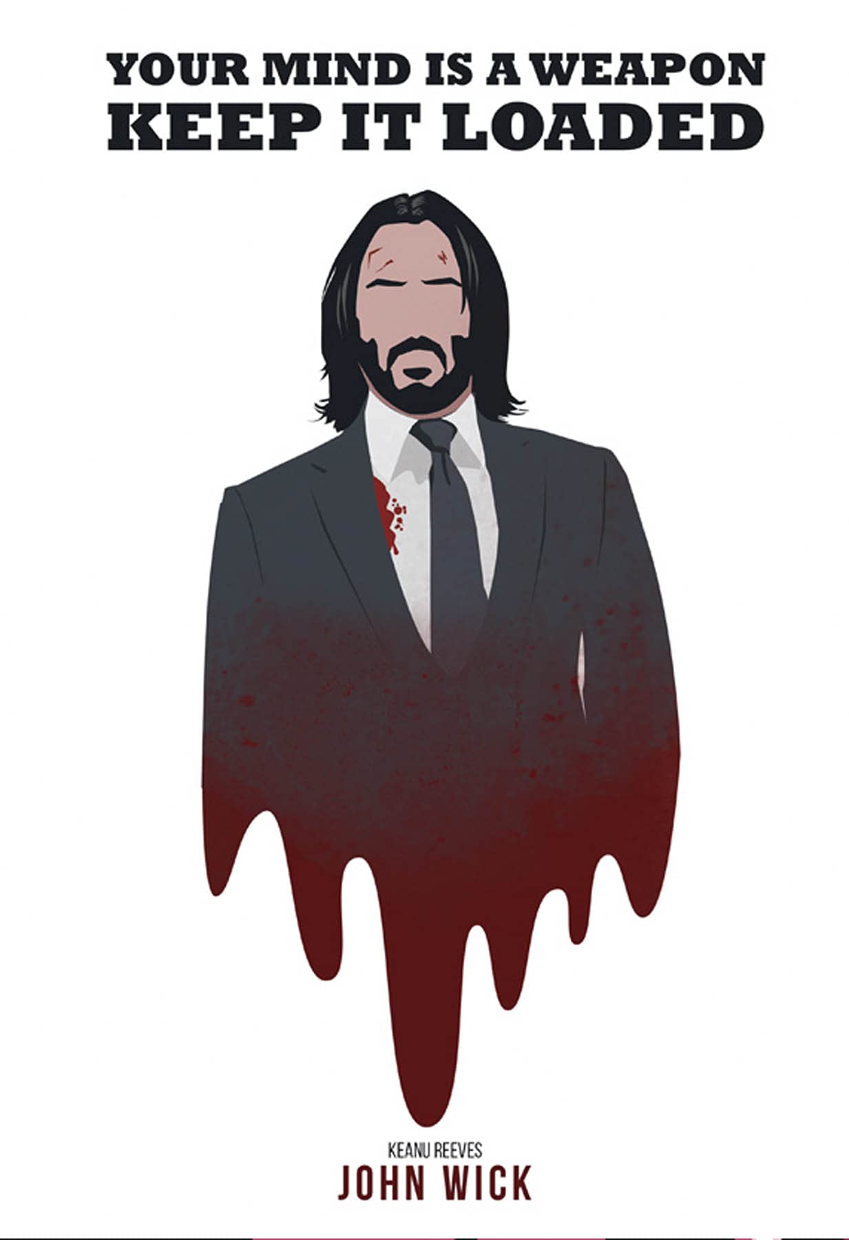 Good Hope John Wick Fan Art Poster For Room Office Home wall Decoration ...