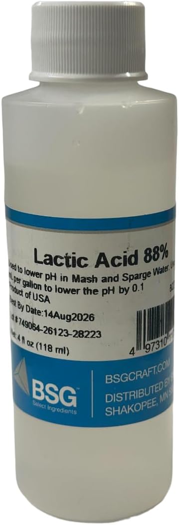 Amazon.com: Lactic Acid (88% Solution), 4oz : Grocery & Gourmet Food