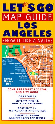 Let's Go Map Guide Los Angeles (Let's Go Map Guides): 9780312151621 ...