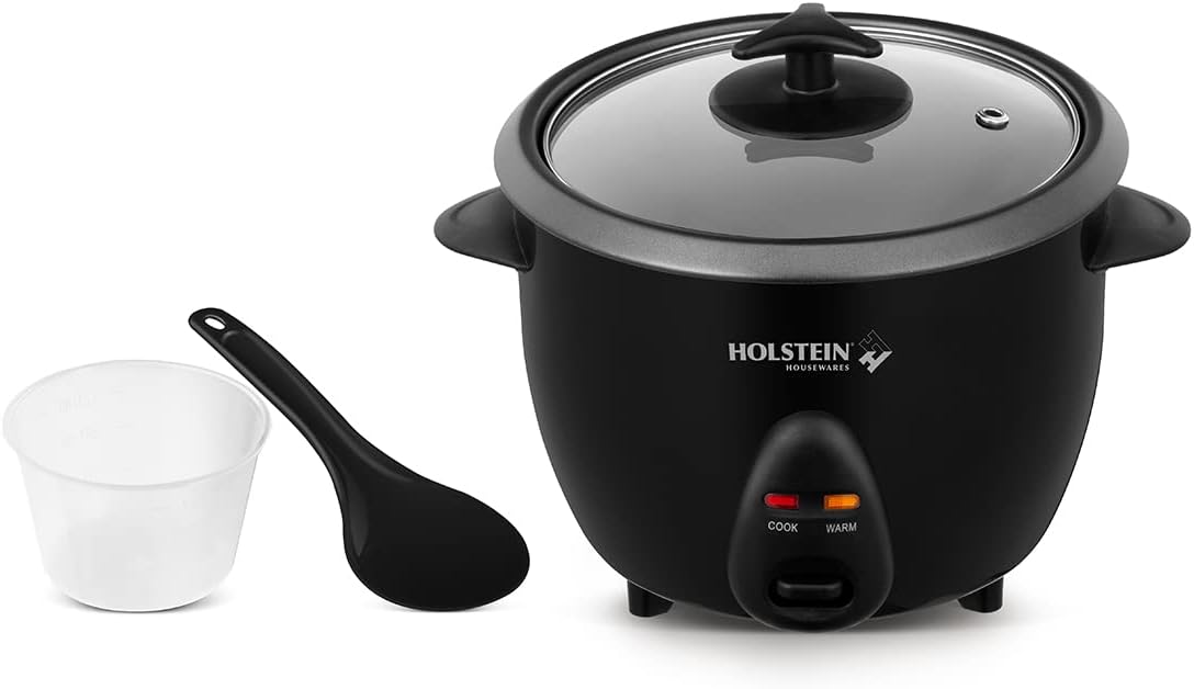 Amazon.com: Oster 6-Cup Rice Cooker with Steam Tray, Black (CKSTRCMS65 ...