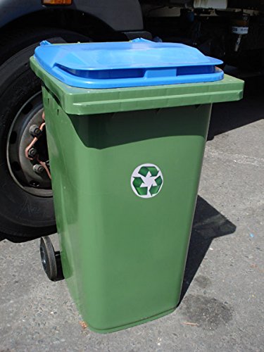 Buy Recycle and Non Recycle Symbol Sticker 5+5 Pack Self Adhesive Vinyl ...