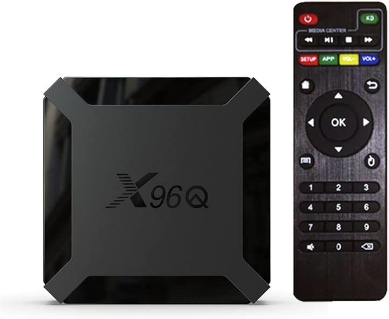 Amazon.com: Android TV Box 10.0,X96Q Android TV Box 2GB RAM 16GB ROM Allwinner H313 Quad-Core ...